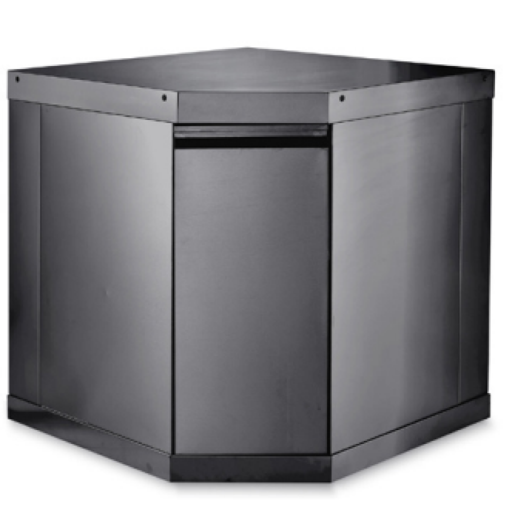 Crni inox kutni modul veliki 7903 - vanjskekuhinje.hr
